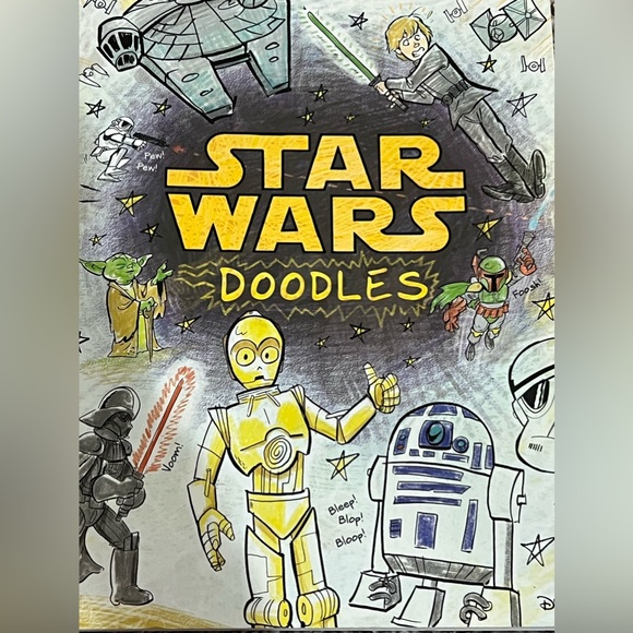 Star Wars | Other | Star Wars Doodle Coloring Book Nwt | Poshmark